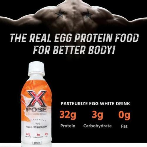 Jual Minuman susu putih telur / jus putih telur / minuman protein ...