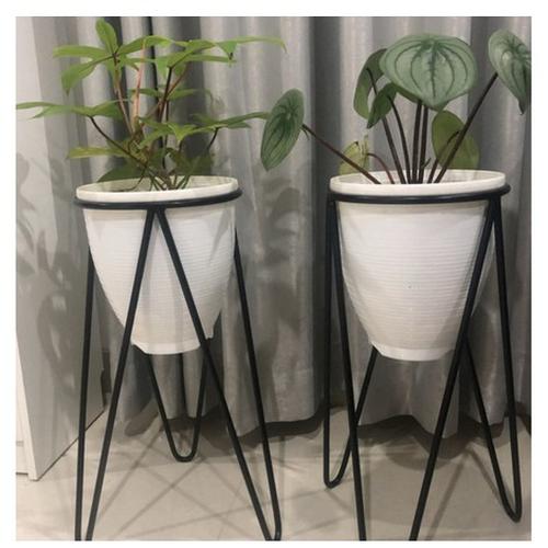 Jual 15X10 CM /Dudukan Pot Standing Minimalis / Tatakan Pot Besi - Kab ...