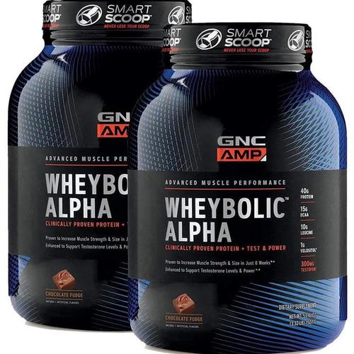 Jual Gnc Amp Wheybolic Alpha Whey Protein Powder Chocolate Fudge 22 ...