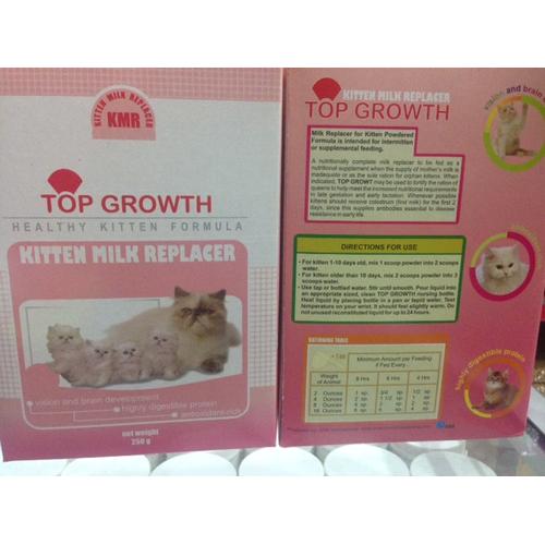 Jual susu pengganti ASI untuk kucing TOP GROWTH KITTEN MILK REPLACER ...