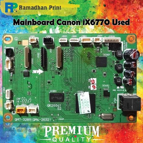 Jual Mainboard Printer Canon ix6770 MotherBoard iX 6770 Board IX6770 ...