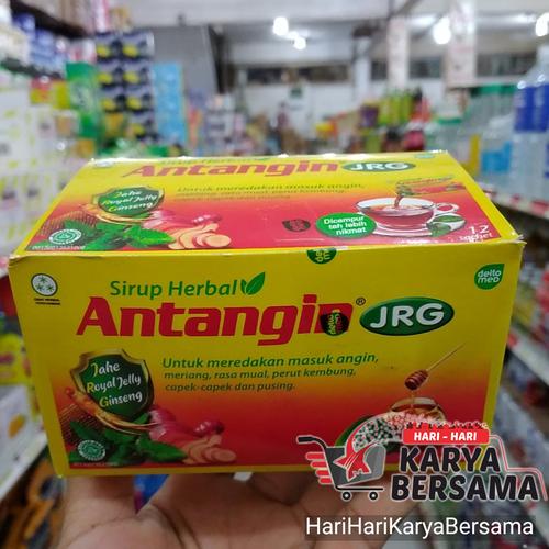Jual ANTANGIN JRG SIRUP HERBAL CAIR ISI 12 SACHET X 15ML - PER BOX ...