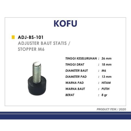 Jual 025 KOFU ADJUSTER BAUT STATIS STOPPER M6 - Kota Tangerang ...