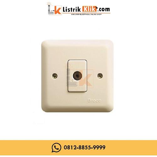 Jual BROCO Stop Kontak TV Antenna New Gee 5181 - 1 Gang Outlet - Socket TV - Kab. Bekasi ...
