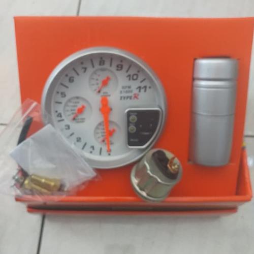 Jual tachometer 4in1 RPM typeR - Hitam - Kota Surabaya - HRV OTOMOTIVE ...