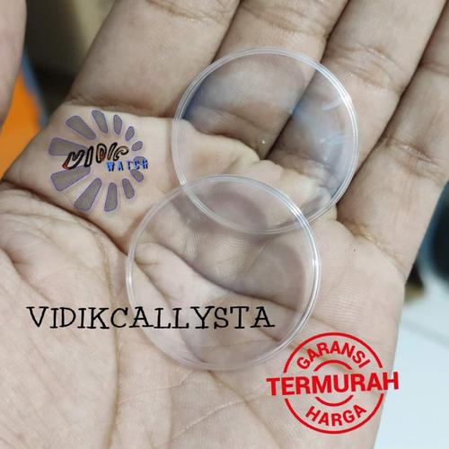 Jual Kaca mika jam tangan Mido ada Tulisan Mido Di tengah Kaca 34mm ...