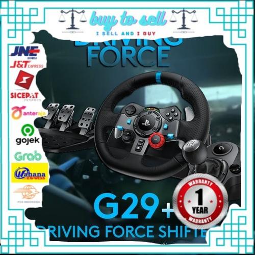 Jual LOGITECH G29 DRIVING FORCE RACING WHEEL FOR PS4 & PS3 &PC READY ...