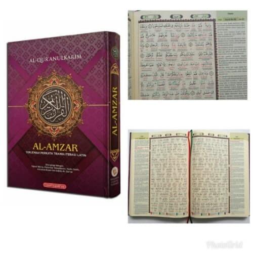 Jual Al Qur'an Al Amzar Latin dan Terjemahan Perkata Ukuran A4 - Kota Bandung - BOOKS CIRCLE ...