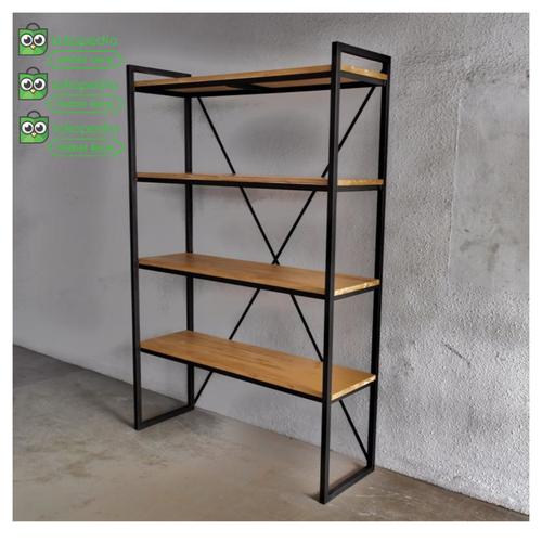 Jual rak besi holo industrial modern - Kab. Jepara - mebel kece | Tokopedia