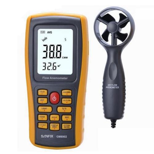 Jual Alat Ukur Kecepatan Angin Digital Anemometer Sanfix GM8902 ...