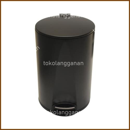 Jual Tempat Sampah 12 Ltr Pedal Slow Close Steel - Hitam - Jakarta ...