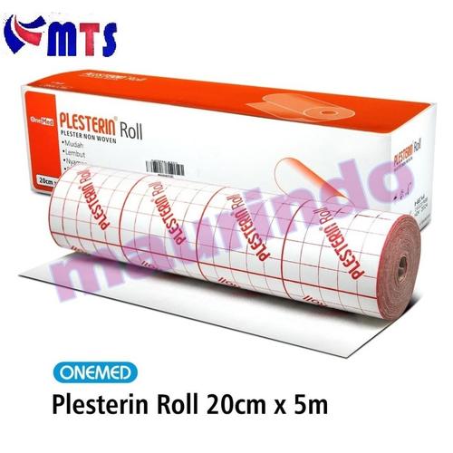 Jual Plesterin Roll 20 CM X 5 M Onemed Plester Luka 20cm x 5m - Kota ...