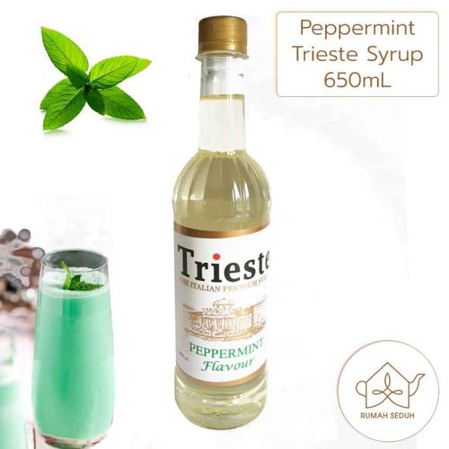 Jual 650mL Sirup Peppermint merk Trieste - Peppermint Syrup - Jakarta ...