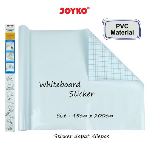 Promo Stiker Papan Tulis Putih Whiteboard Sticker Joyko WBSK-150 ...
