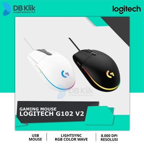 Jual Mouse Gaming Logitech G102 V2 Lightsync RGB - Logitech G 102 V 2 ...