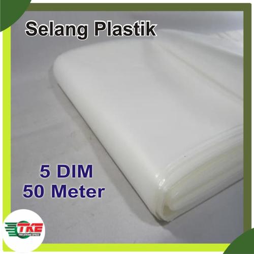 Jual SELANG AIR PLASTIK 5 DIM 50 METER PENGAIRAN IRIGASI SAWAH PUTIH ...