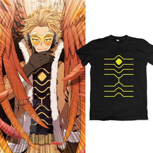 Jual Kaos Hawks Shirt Keigo Takami Anime Boku no Hero My Hero Academia ...