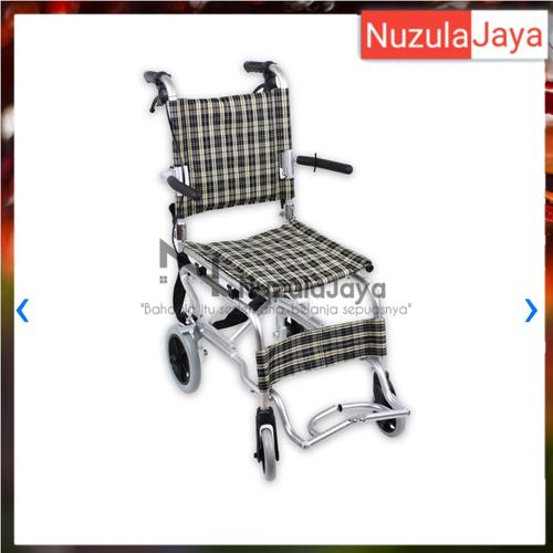 Jual Portable Kursi Roda Lipat Traveling Ringan dan Kokoh WHEELCHAIR ...