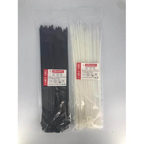 Jual Kabel Ties Cable Tie 3.6 x 300mm (30cm) CV 300 - Hitam - Jakarta ...