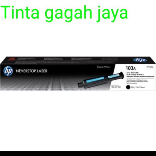 Jual Toner Hp Noverstop Laser 103A ( w1103A ) Hp 103 for printer 1000 ...