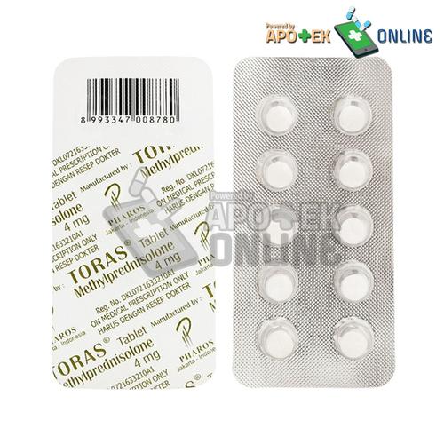 Jual TORAS 4MG 1 STRIP 10 TABLET - Kab. Bogor - Apotek Citra Sehat ...