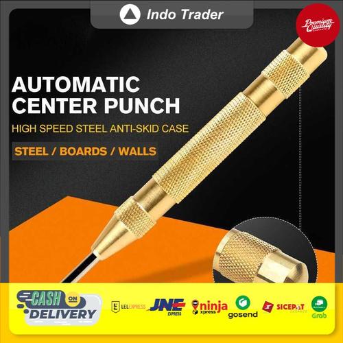 Jual Penanda Titik Bor Senter / Alat Marking Besi Penitik Lubang Pada ...