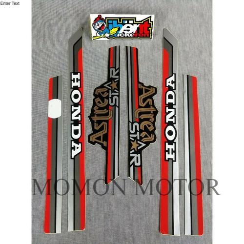Jual STICKER STRIPING HONDA ASTREA STAR TAHUN 1990 STIKER LIS ORI ...