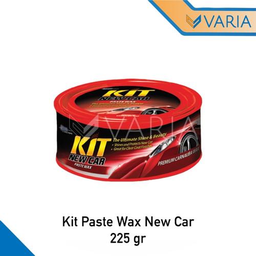 Jual Kit Paste Wax New Car Merah Poles Body Mobil Cat Baru 225 gr ...