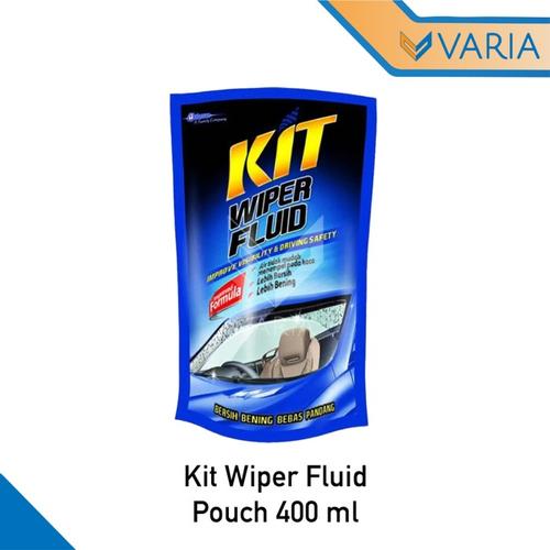 Jual Kit Wiper Fluid Cairan Pembersih Kaca Mobil Pouch 400 ml - Kota ...