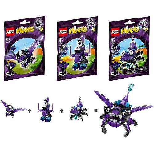Jual Lego Mixels 41524 41525 41526 Mixels Series 3 Wiztastics Tribe ...