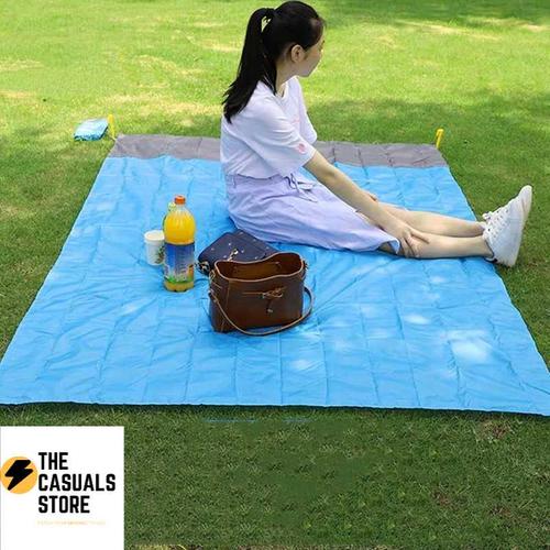 Jual karpet piknik camping lipat portable waterproof outdoor 140 x ...