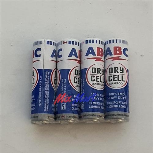 Jual Baterai ABC Biru Size AA R6P IEC/UM 1.5 volt - Jakarta Utara ...