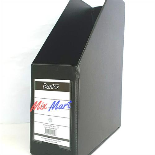 Jual Bantex 4011 Jumbo Box File Folio 10 cm / Magazine File - Hitam ...
