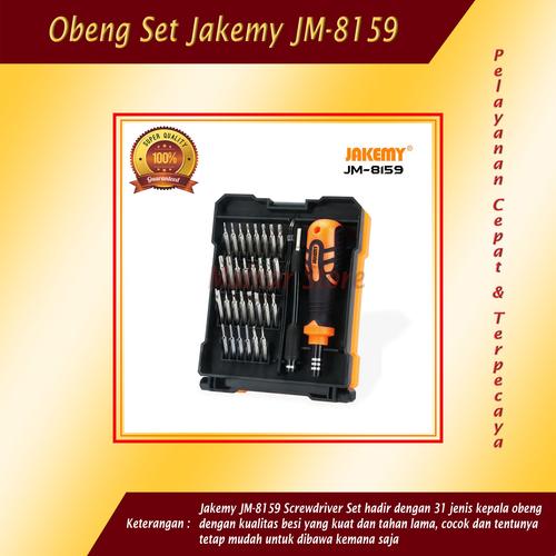 Jual Jakemy 34 in 1 Obeng Set JM 8159 - Jakarta Selatan - Mainar Store | Tokopedia