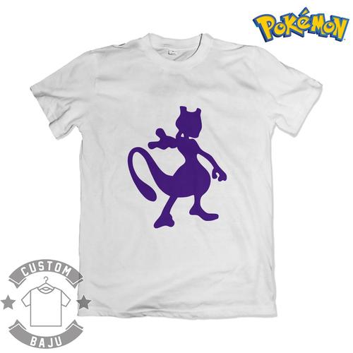 Jual Kaos Mewtwo Game Pokemon - Putih, 1 - Jakarta Barat - Custom baju ...
