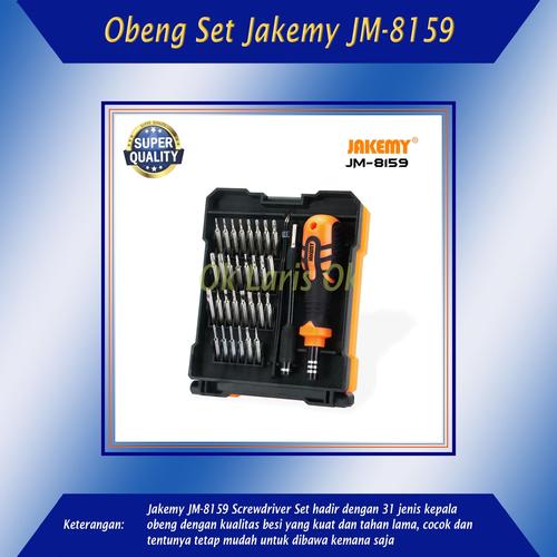 Jual Jakemy 34 in 1 Obeng Set JM 8159 - Jakarta Selatan - ok laris ok | Tokopedia