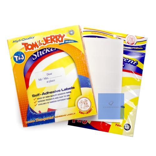 Jual Label Undangan Transparan 121 Tom & Jerry / T&J Transparant Sticker - Kota Tangerang - Atk ...