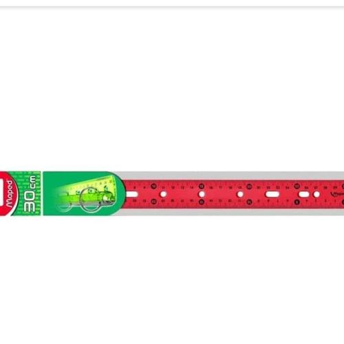 Jual MAPED Penggaris Ring Binder Ruler 30cm no Pensil Cutter Gunting ...