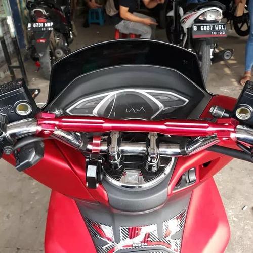 Jual STABILIZER Palang Stang Honda New PCX 160 - Silver - Kota ...