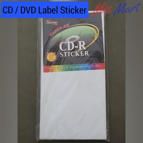 Jual CD / DVD Label Sticker, Label Stiker CD-R - Jakarta Utara ...