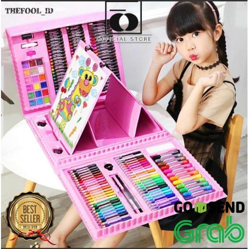 Jual TF 1 set mewarnai/alat menggambar anak/perlengkapan mewarnai ...