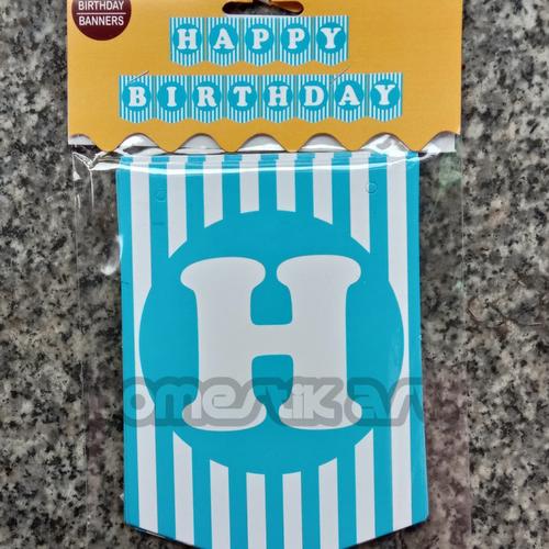 Jual BANNER HBD GARIS BIRU/BANNER/PERLENGKAPAN ULANG TAHUN - Jakarta ...