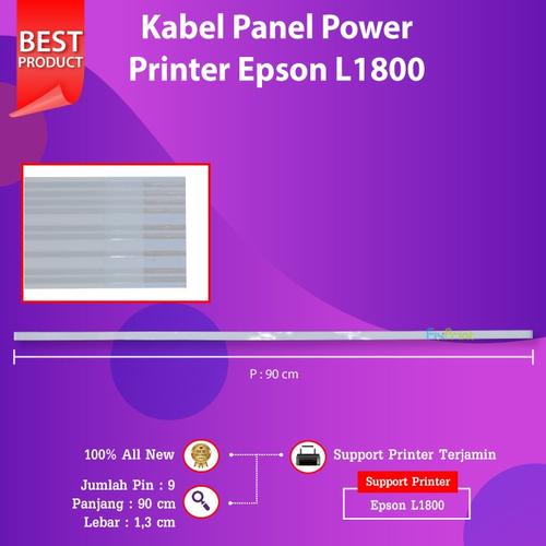 Jual Kabel Panel Power Epson L1800 Kabel Tombol Power On Off Printer ...