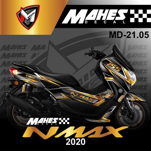 Jual Decal Sticker Yamaha Nmax 155 New Fullbody 2020 Desain MD21.05 ...