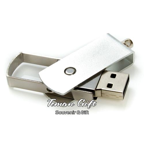 Jual USB Flashdisk Metal Putar Swivel Custom Logo Nama Flash Disk MT03 ...