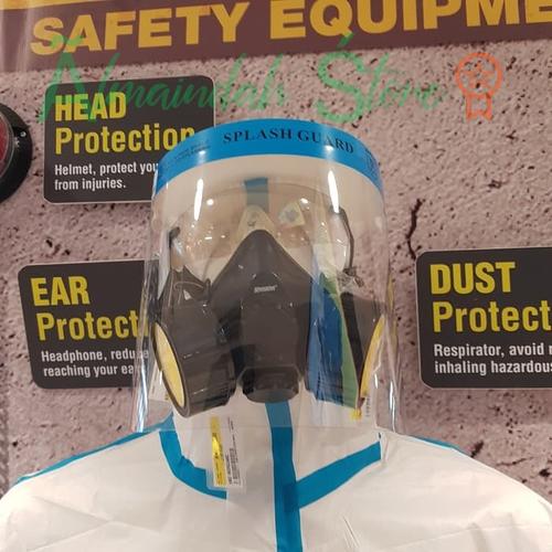 Jual Krisbow Helm Pelindung Wajah / Face Shield / APD / face protector ...