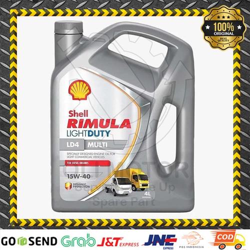 Jual Oli Mobil Mesin Diesel Shell Rimula R4 X LD4 Extra 15w40 Original ...