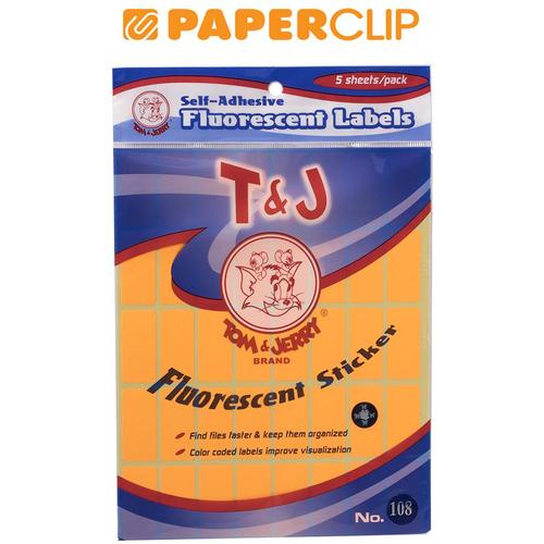 Jual LABEL TOM & JERRY NO.108 ORANGE - Jakarta Selatan - Paperclip ...