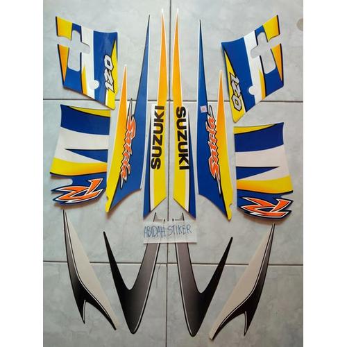 Jual Sticker striping satria hiu biru putih ready stock - Kota Depok ...