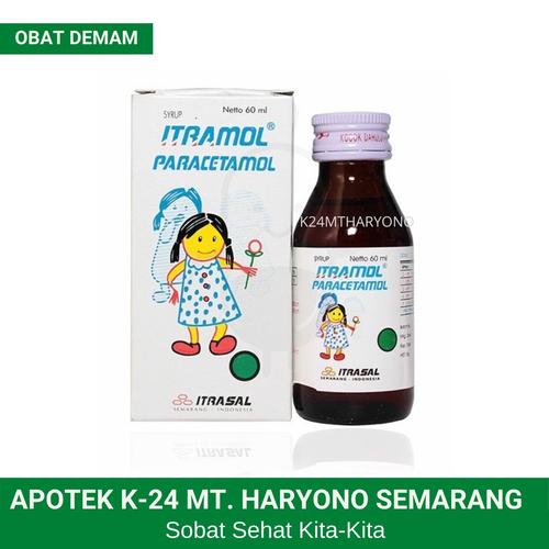 Jual Itramol Sirup 60 ML / Sirup Paracetamol Obat Demam Nyeri Anak ...